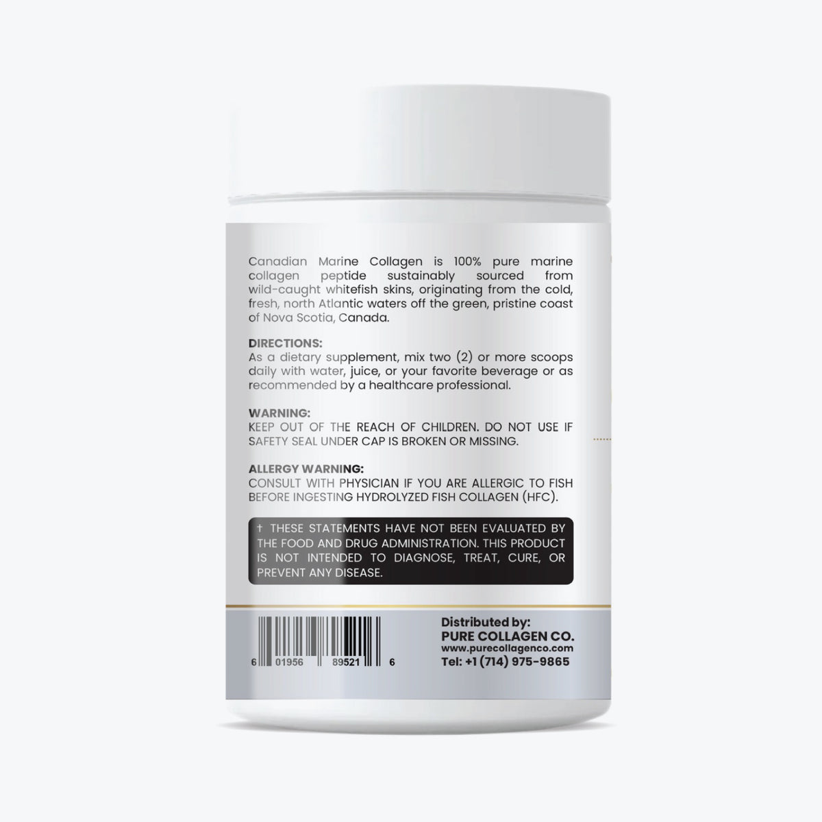 Pure Marine Collagen Peptides From Wild-caught Fish – PURE COLLAGEN CO.