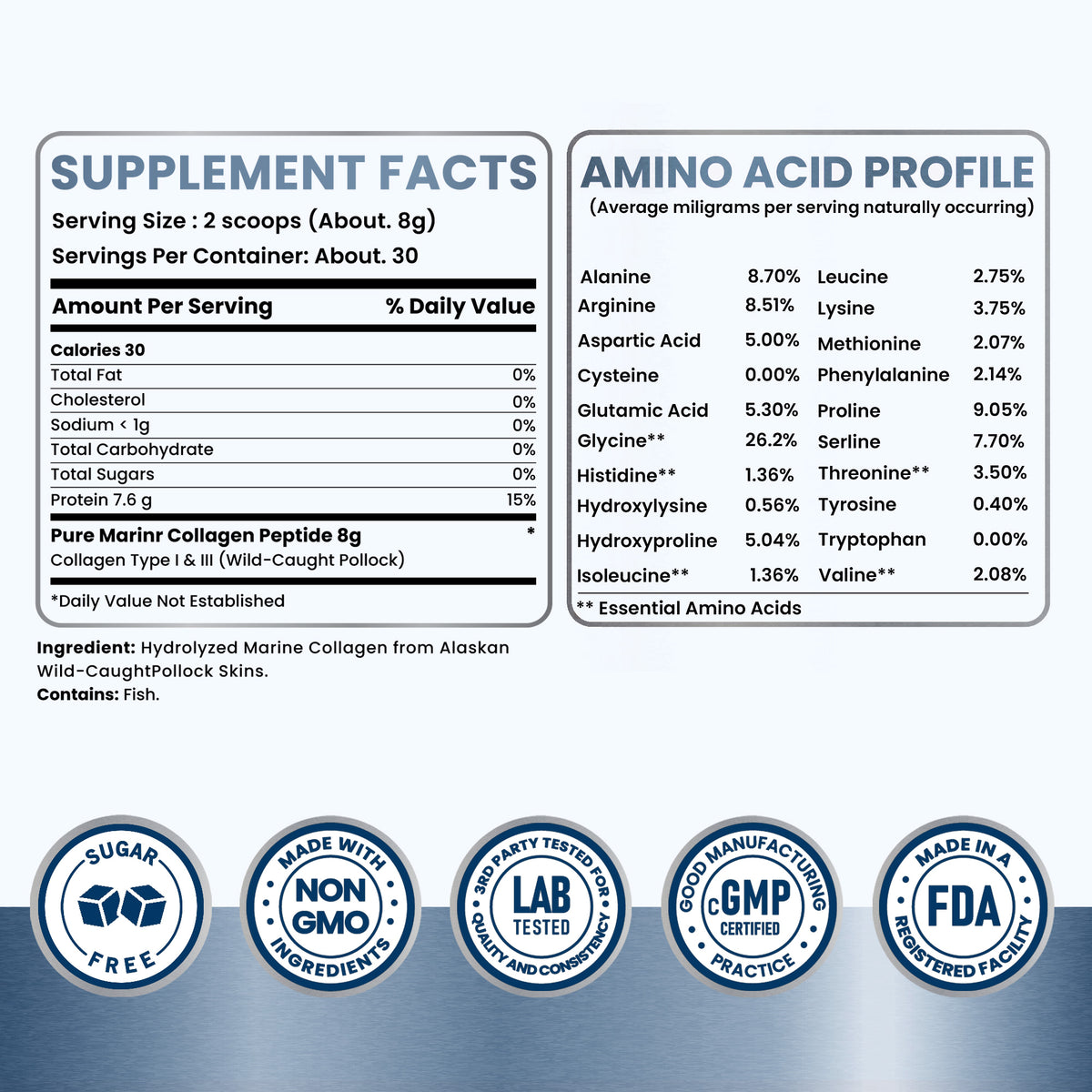 Pure Marine Collagen Collection - PURE COLLAGEN CO.